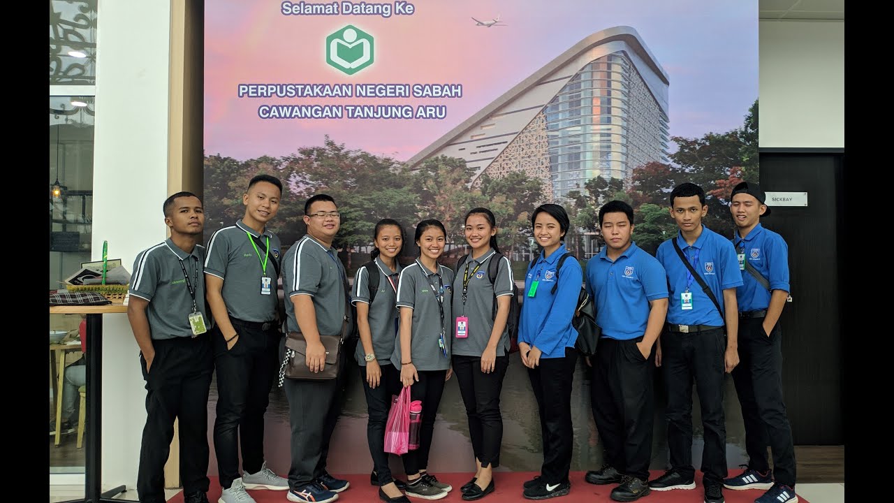 Field Trip to Sabah State Library Tanjung Aru - YouTube