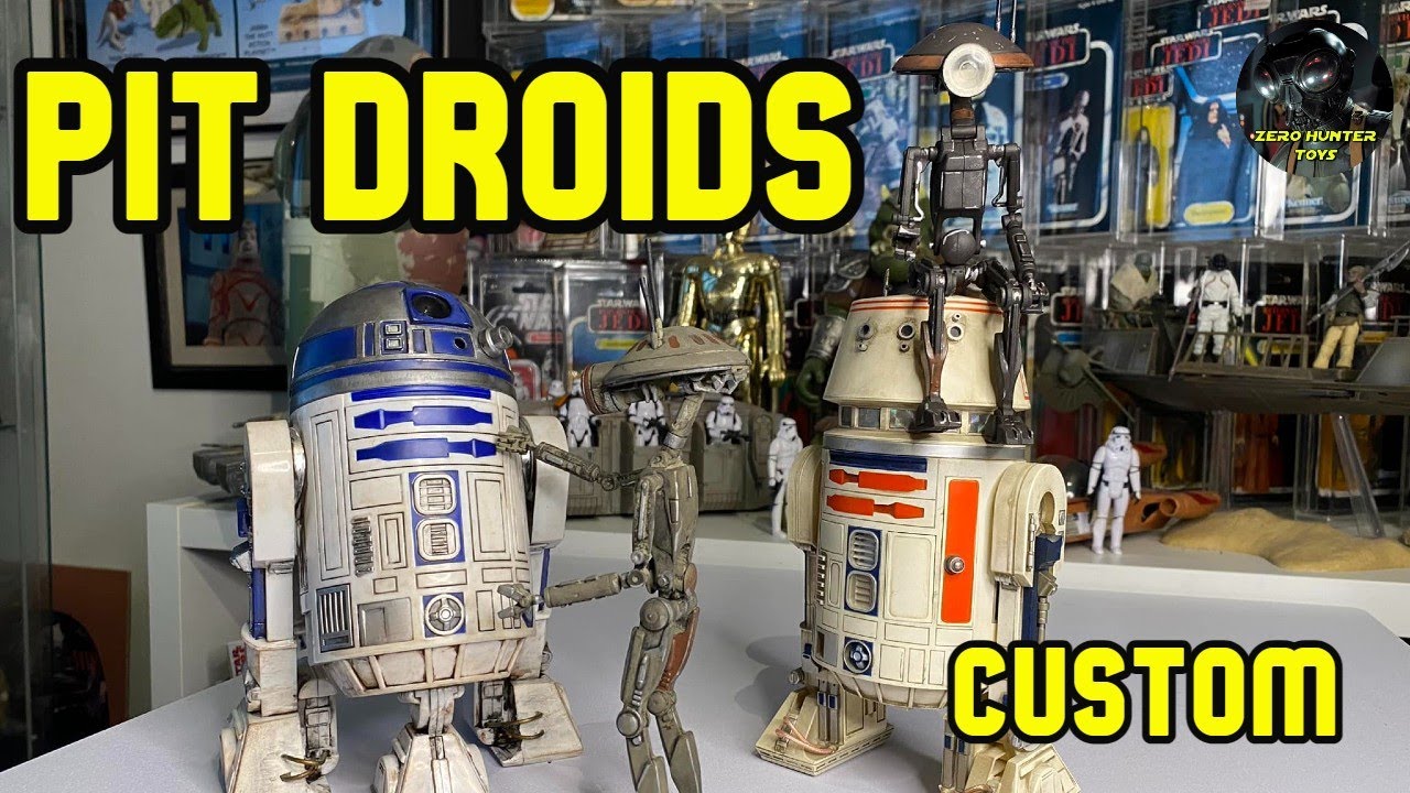 Star Wars Mandalorian Hasbro 1/6th Scale Pit Droid Custom. - YouTube