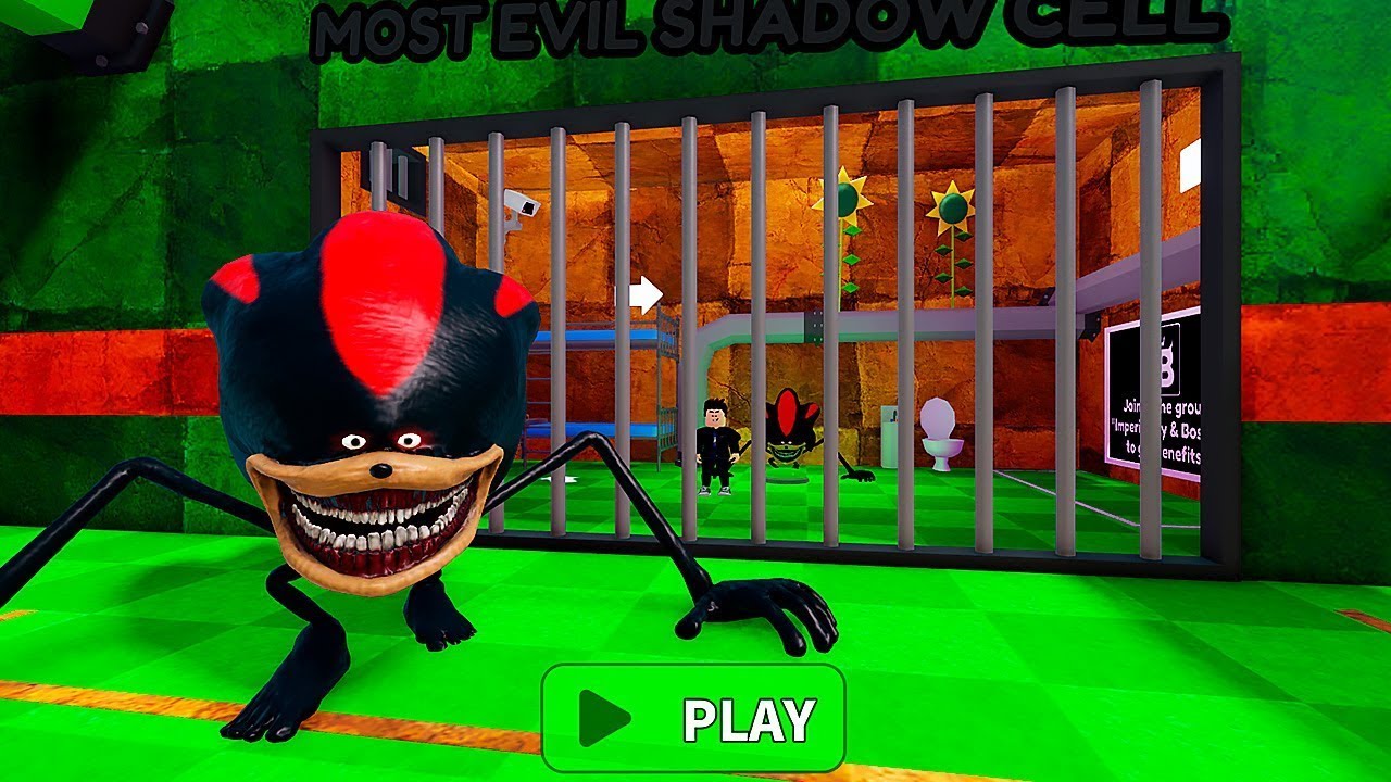 SHIN SHADOW SONIC TAPES PRISON RUN OBBY ROBLOX - YouTube