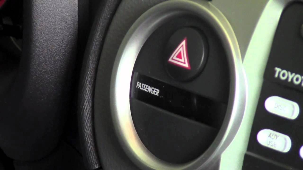 2012 | Toyota | Yaris | Front Occupant Classification System | How To ...
