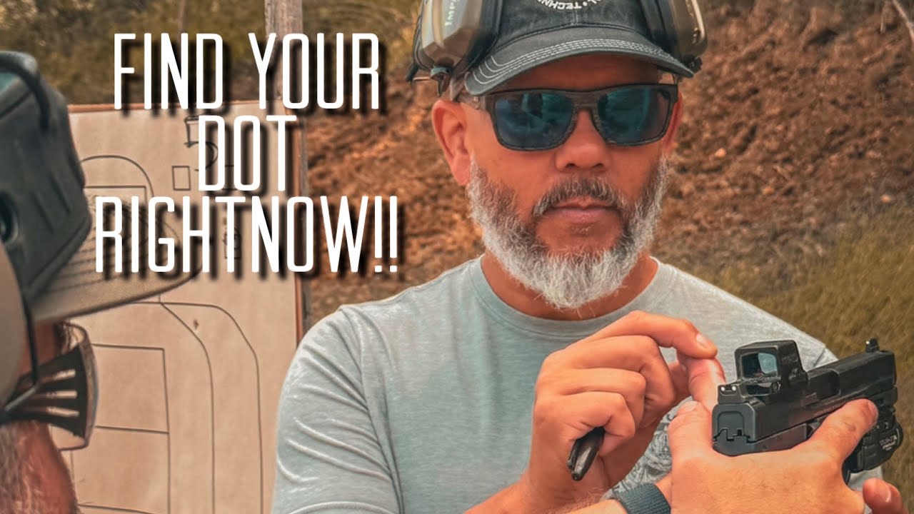 5 Easy Steps to Find The Dot on Your RDS Pistol - YouTube