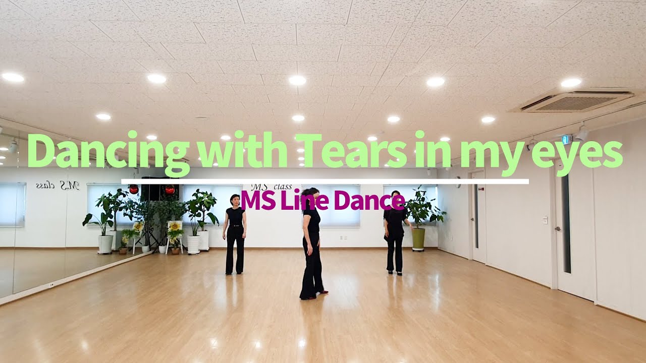 Dancing with Tears in my eyes Line Dance by Ben Murphy 2025 - YouTube