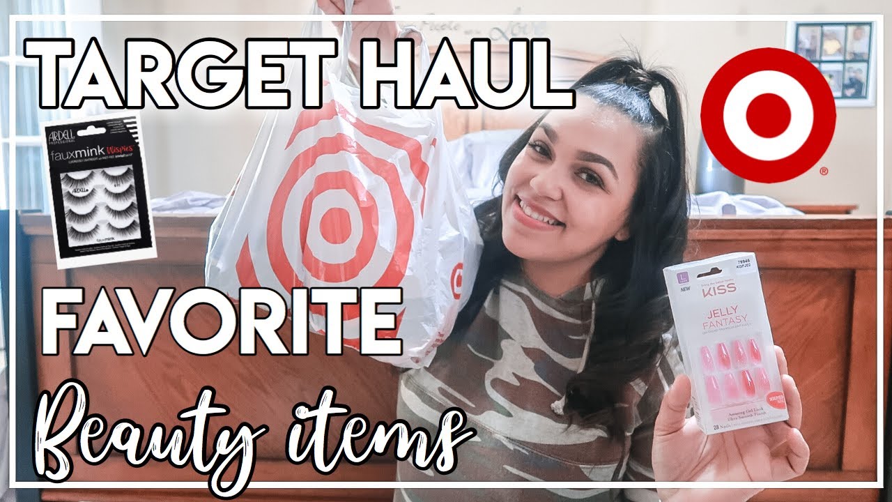 TARGET HAUL 2020 | CURRENT FAVORITE BEAUTY ITEMS + HAUL - YouTube