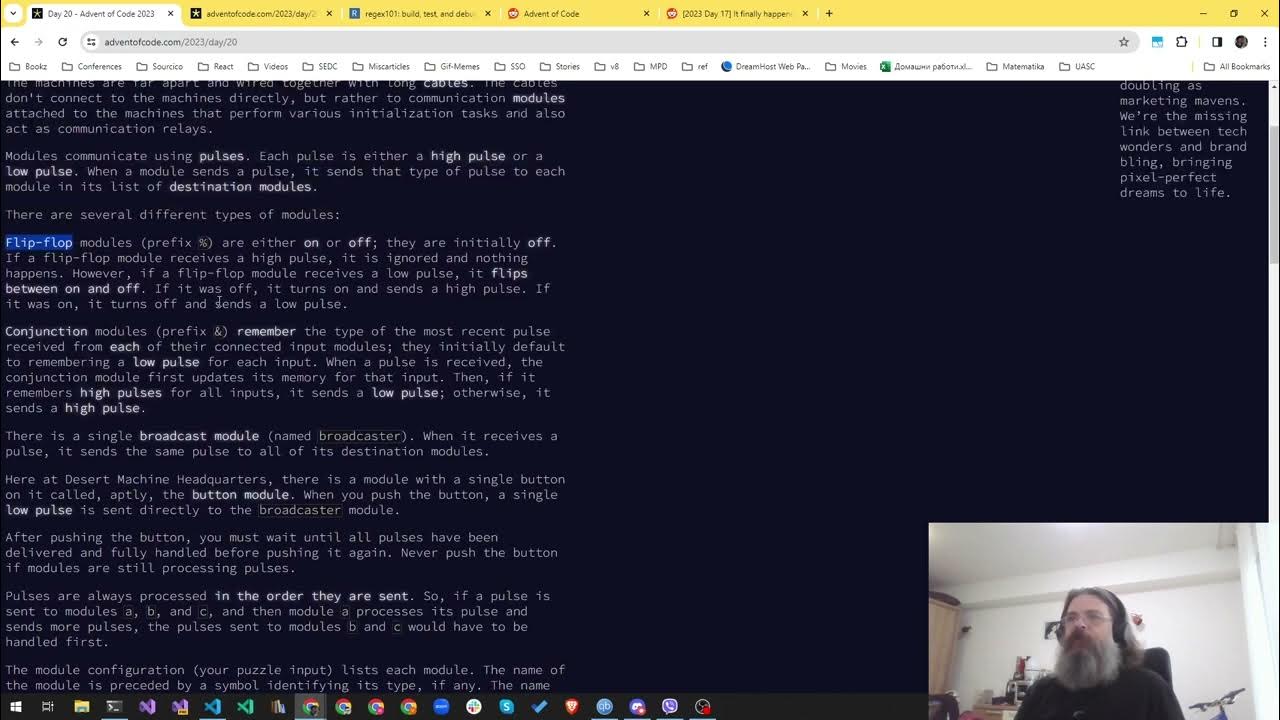 Advent Of Code 2023 - Day 20 (Part I) - YouTube