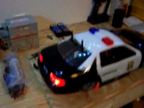 1/10 RC Police Car - YouTube