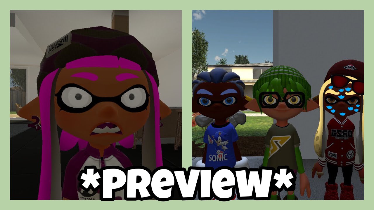 :Splatoon GMOD: Split Up To Hangout With. *Preview* - YouTube