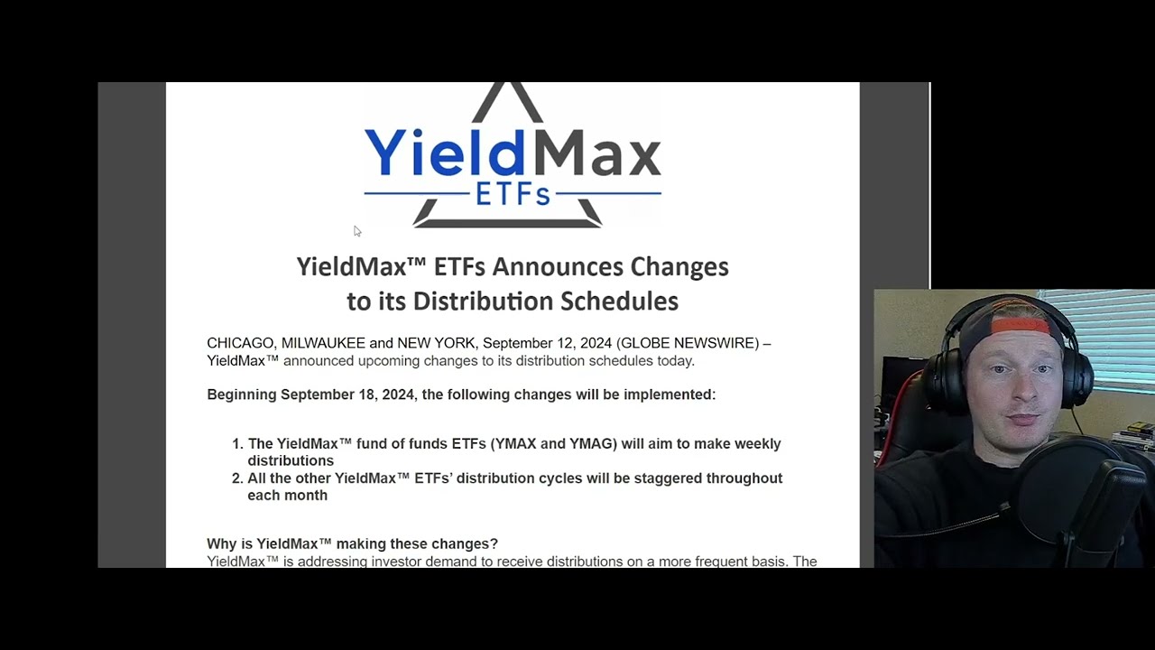 YieldMax Weekly ETFs! Staggered Premium Payments! #ymax #ymag #yieldmax ...