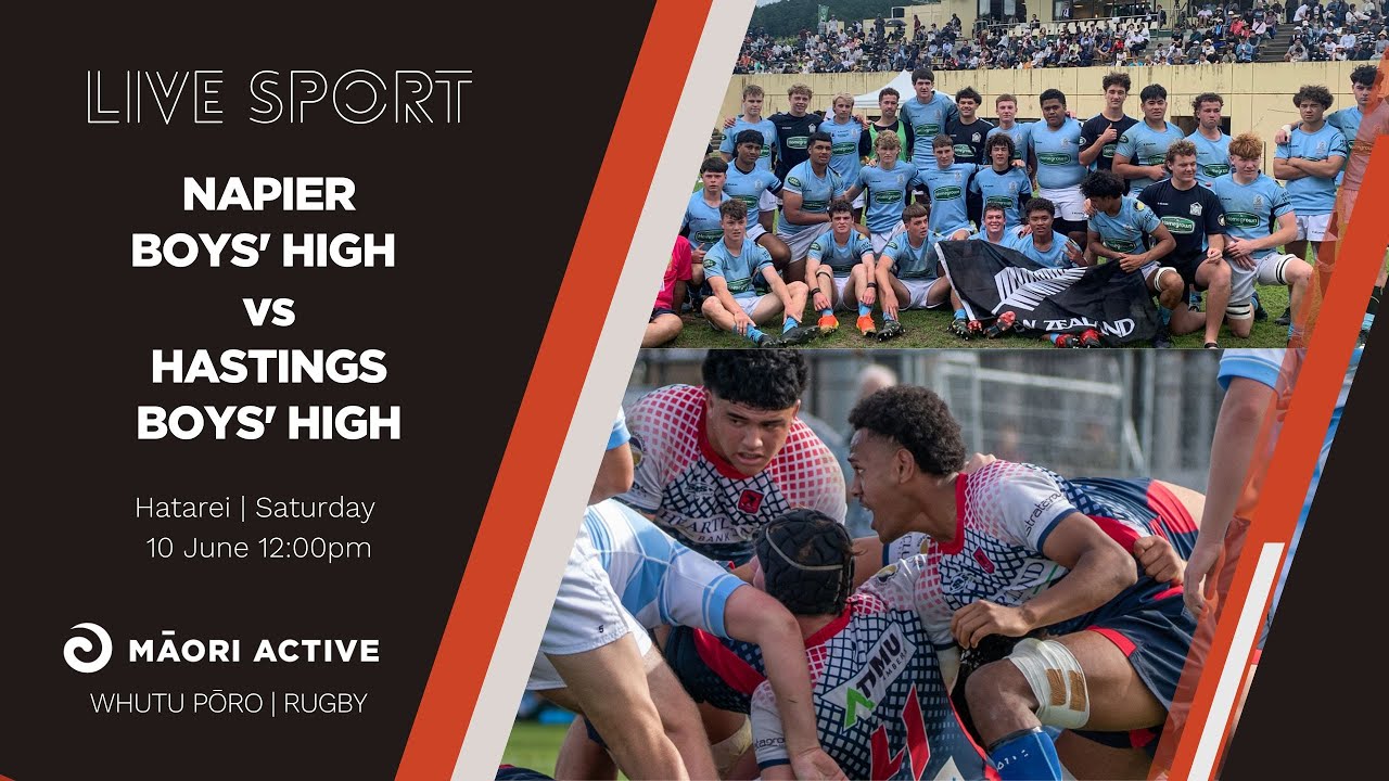 Super 8 Rugby First XV | Napier Boys' High v Hastings Boys' High - YouTube