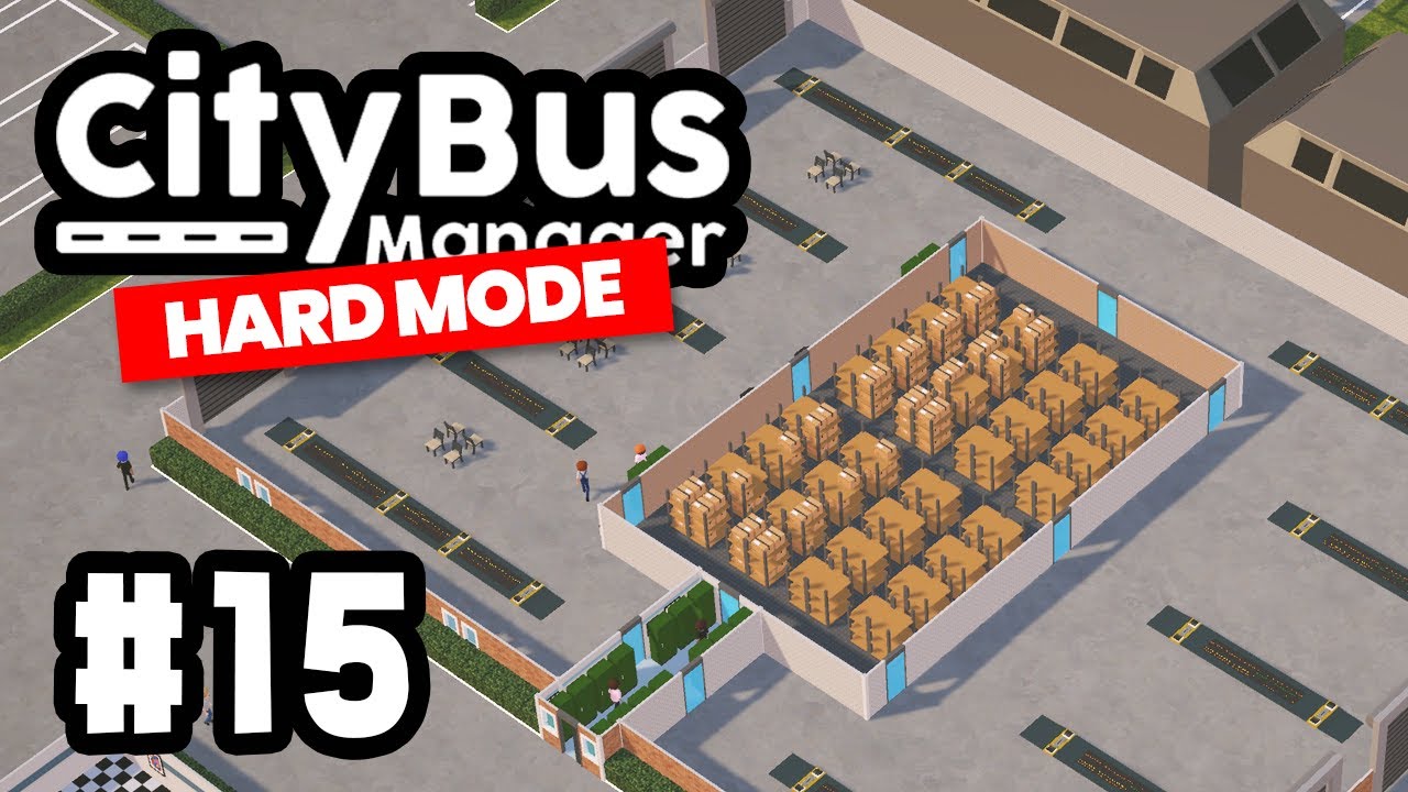 Building a BIGGER DEPOT in City Bus Manager HARD MODE #15 - YouTube