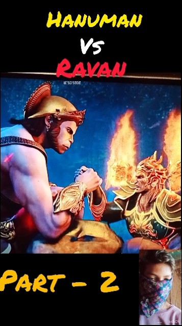 Hanuman vs Ravan part - 2 #hanumanji #hanuman - YouTube