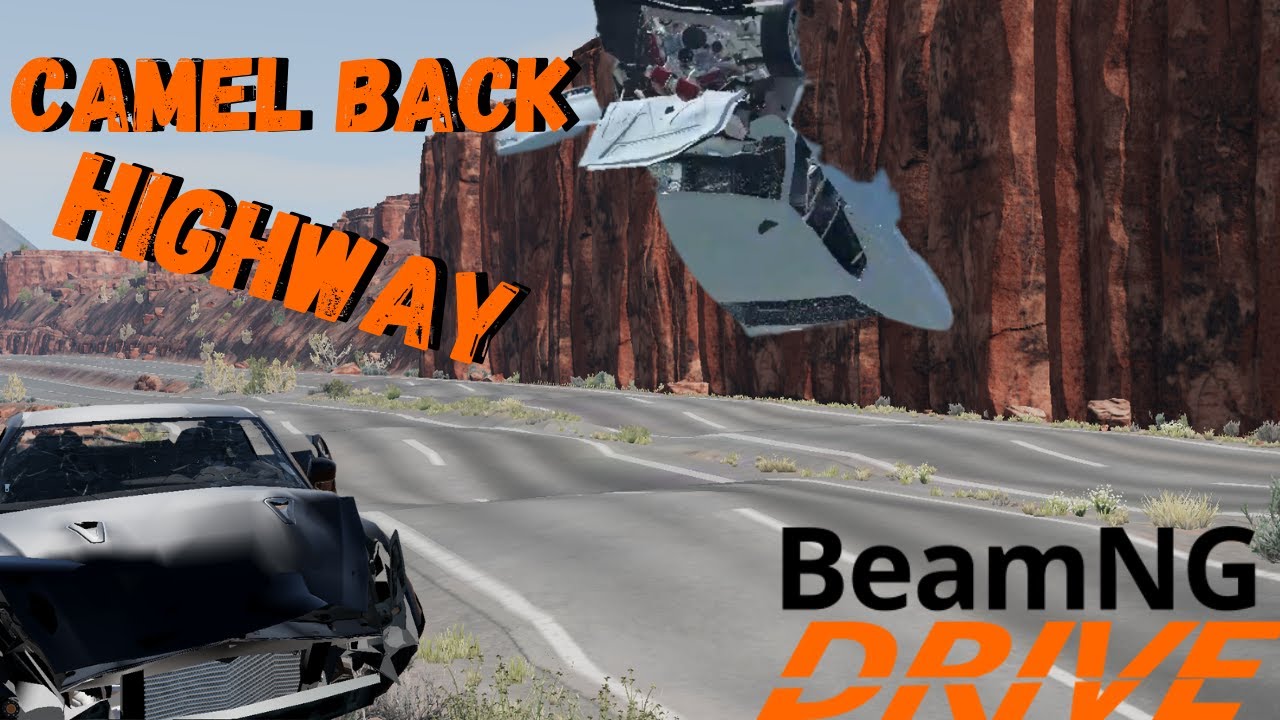 BeamNG drive-Chaos at Camel Back Highway - YouTube