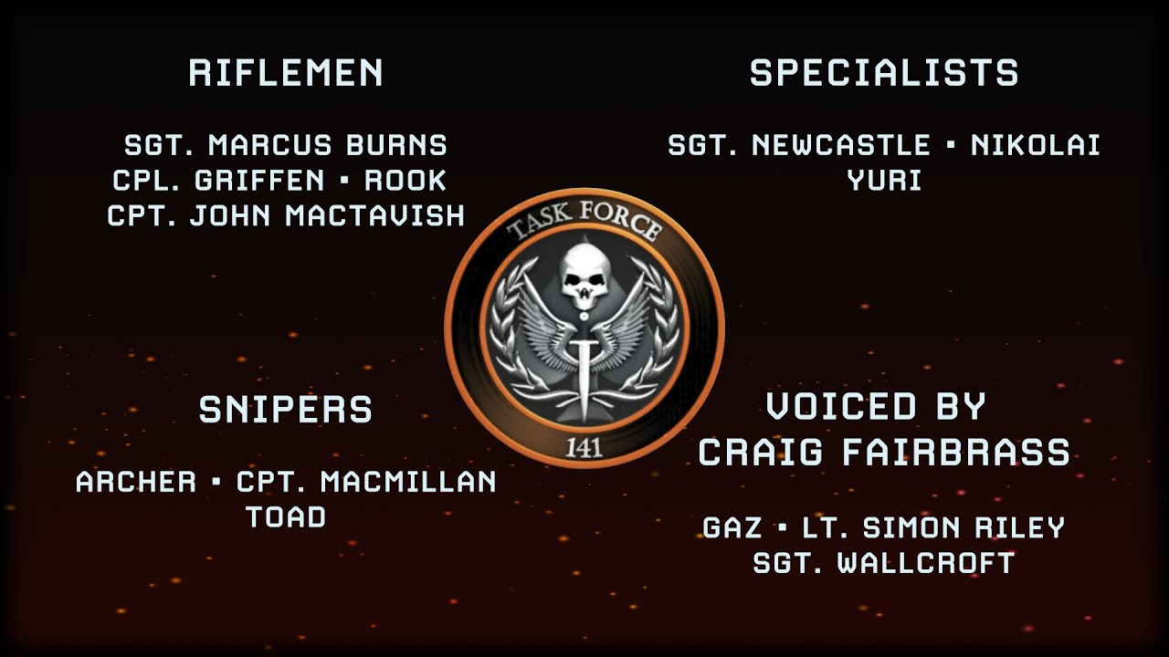 OPFOR 2024 - Task Force 141 Squad Announcement - YouTube