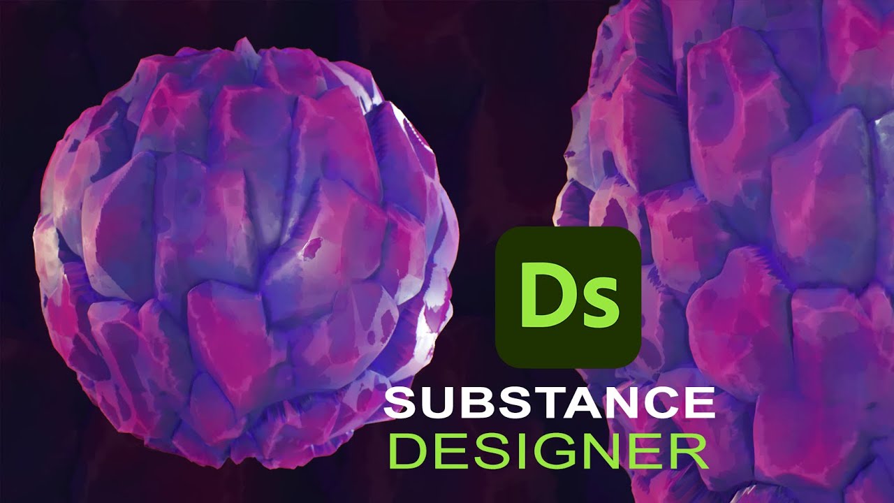 Rock Stylized | Substance Designer 2022 - YouTube