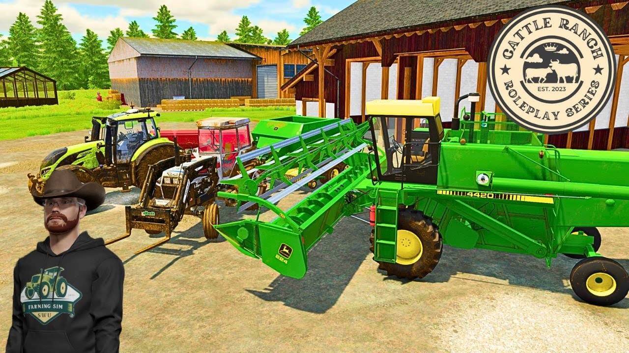 I Bought a John Deere Harvester (Roleplay) | Farming Simulator 22 - YouTube