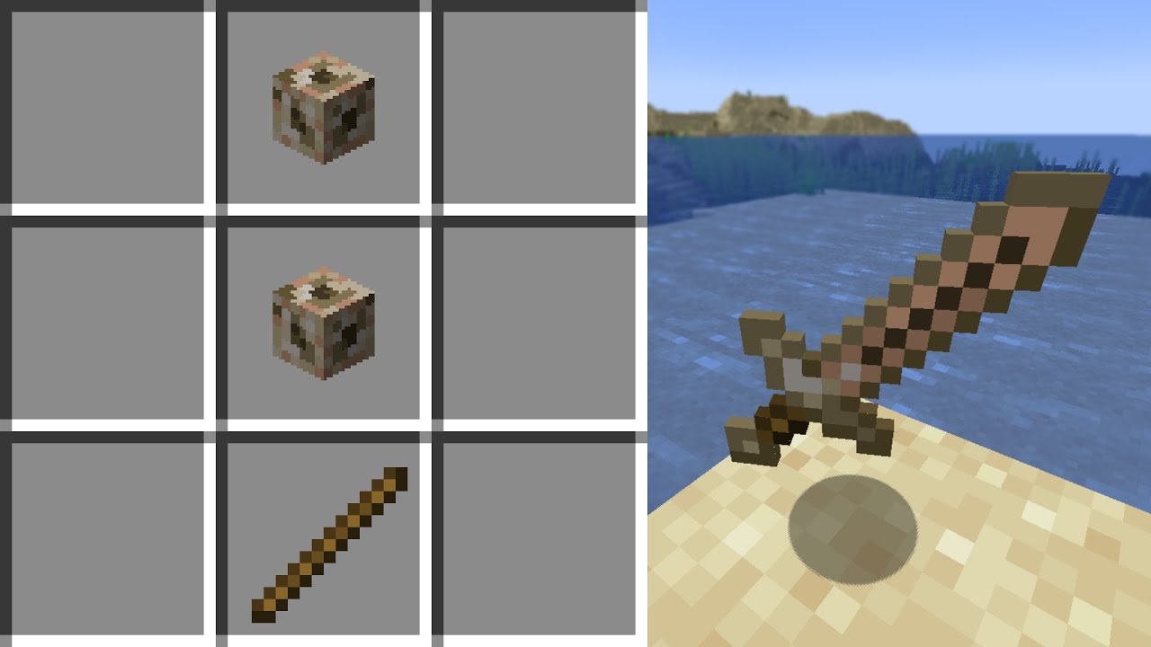 I added New Swords to Minecraft (with download) - YouTube