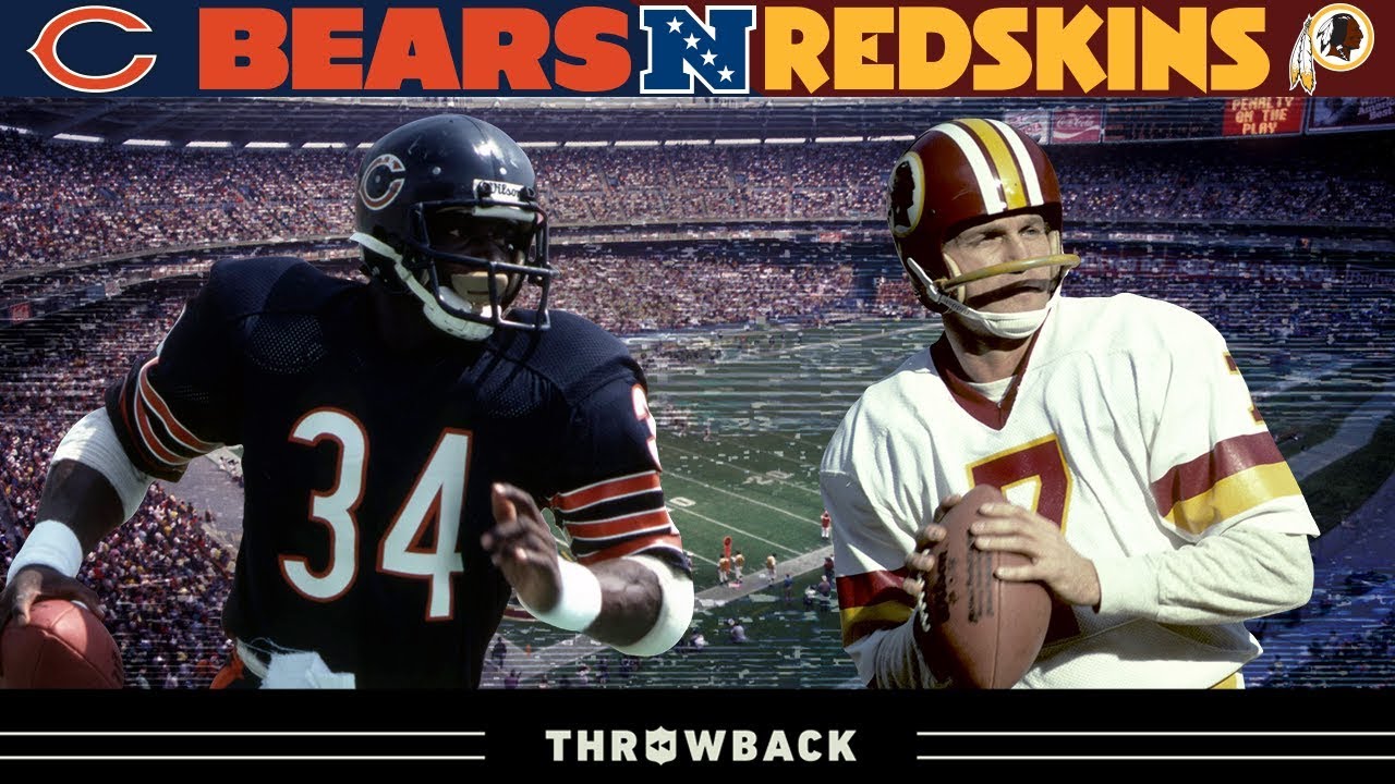 Epic Showdown in the Capitol City! (Bears vs. Redskins, 1984 NFC ...