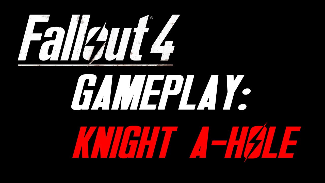 Fallout 4 Gameplay: Knight Rhys is so rude. - YouTube