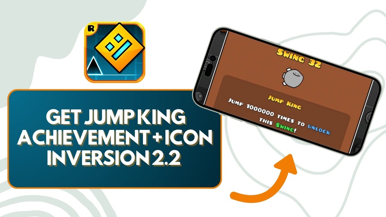 How To Get The Jump King Achievement + Icon EASY in GEOMETRY DASH 2.2 ...