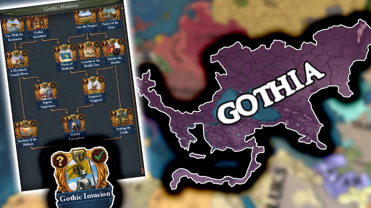 You GOTTA Try Completing the GOTHIC Mission Tree in EU4 Winds of Change ...