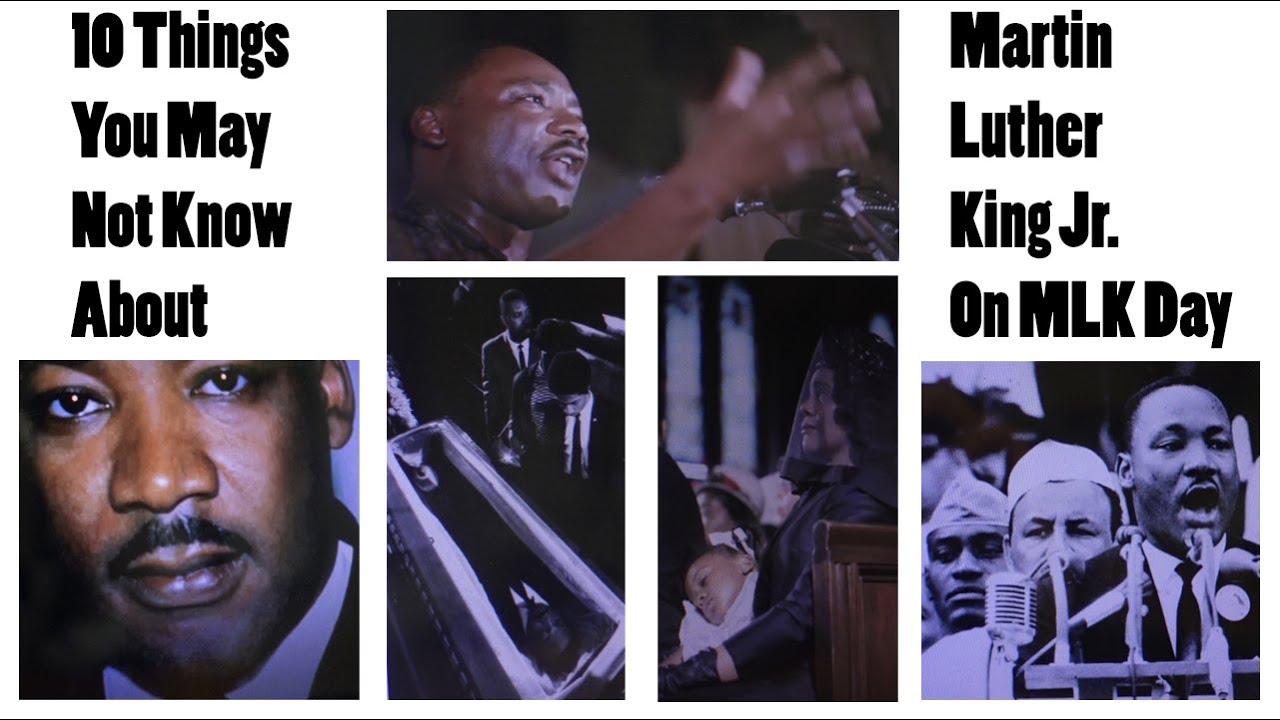 10 Things You May Not Know About Martin Luther King Jr #MLK #MLKDAY # ...