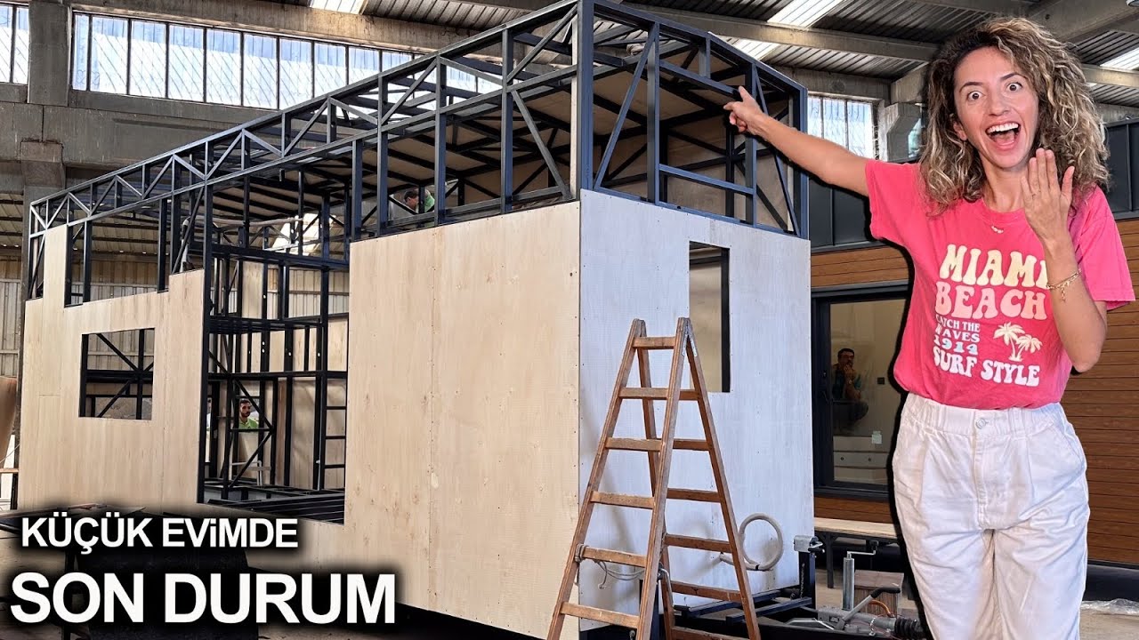 Kendi Tiny House'umu Nasıl Yapıyorum? Adım Adım İnşaat Süreci! ~4 - YouTube