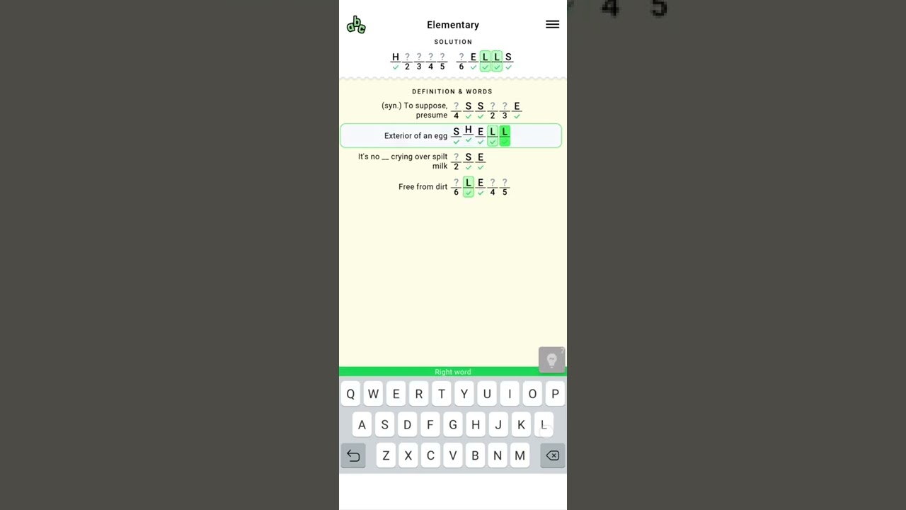 Figgerits Puzzle Word Games Level 2 • Game Solver