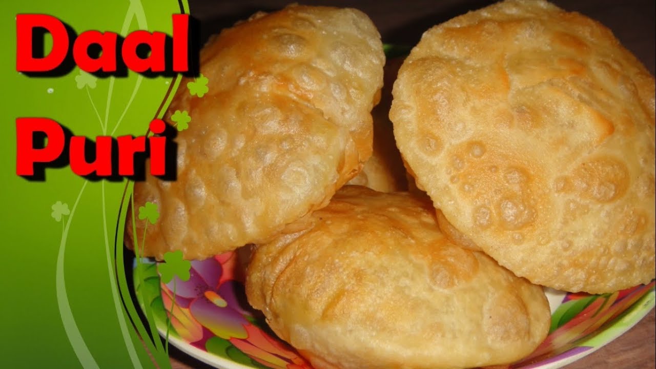 ডাল পুরি তৈরির সহজ রেসিপি || Daal Puri Recipe (Bengali Style) || Dal ...