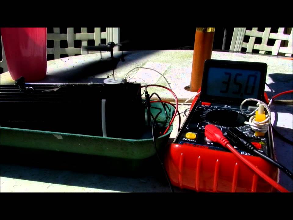 Seebeck Effect TEG Thermoelectric generator - YouTube