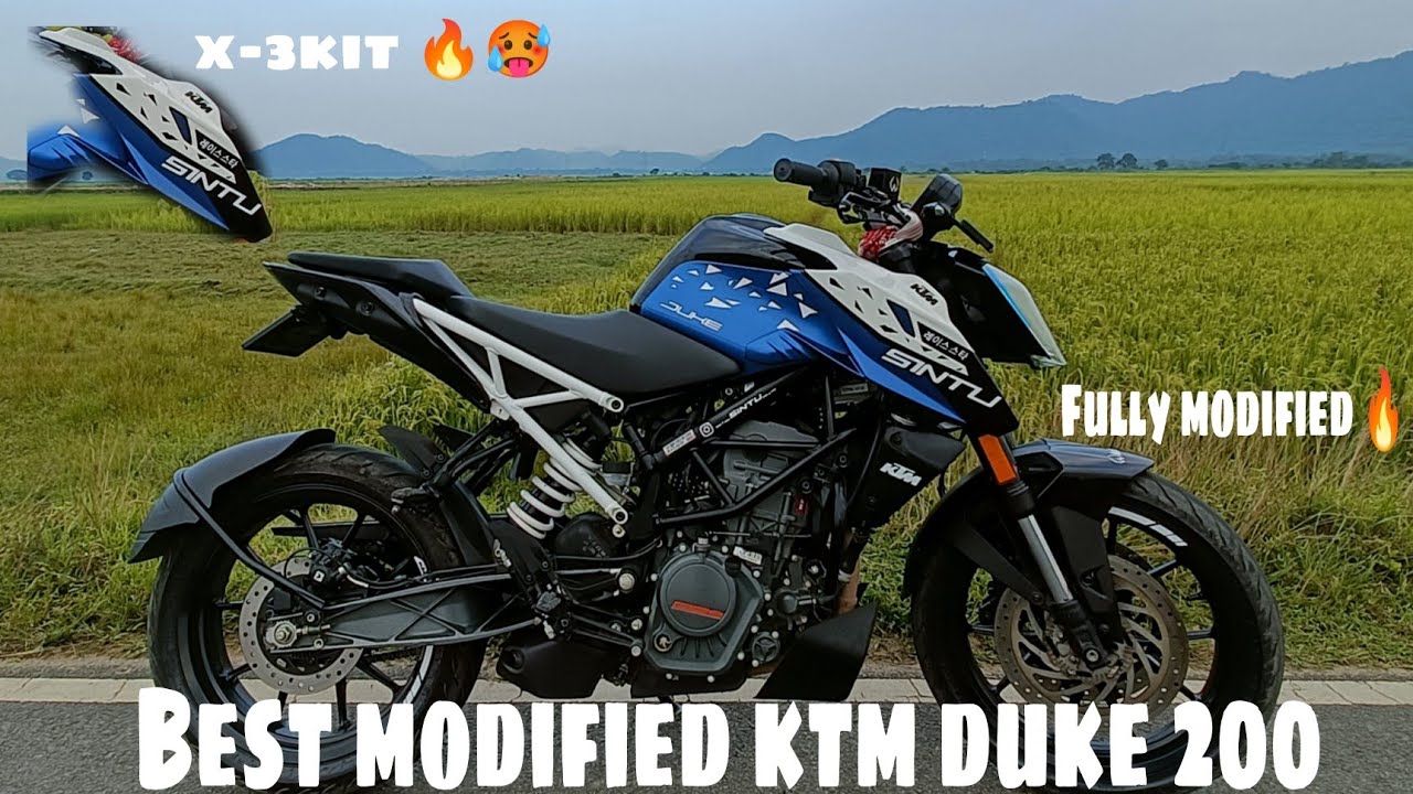 Best modified ktm duke 200 only one in assam@KTM @user-KtmDuke200 ...