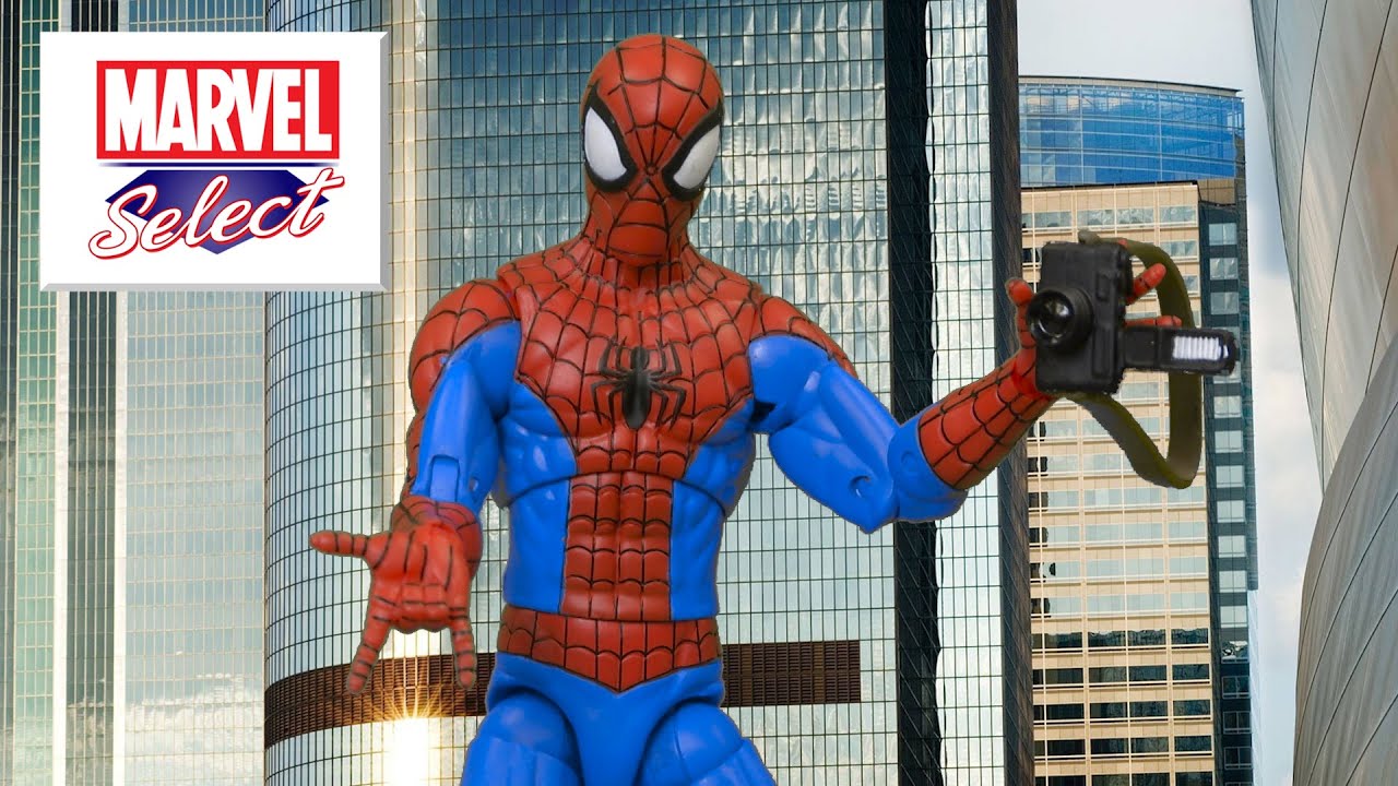 Marvel Select Spectacular Spider-Man from The Disney Store - YouTube