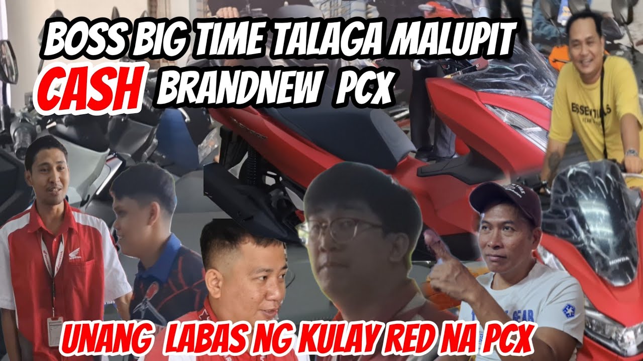 BOSS BIGTIME MALUPIT NA BRANDNEW PCX BUMILI/ BOSS ALAN - YouTube