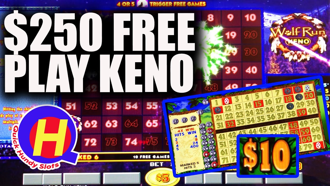 $250 Free Play KENO Session at Resorts World Las Vegas! - YouTube