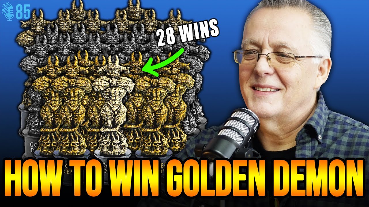 The TRICK that won me 28 GOLDEN DEMONS - Warhamer painting tips with ...