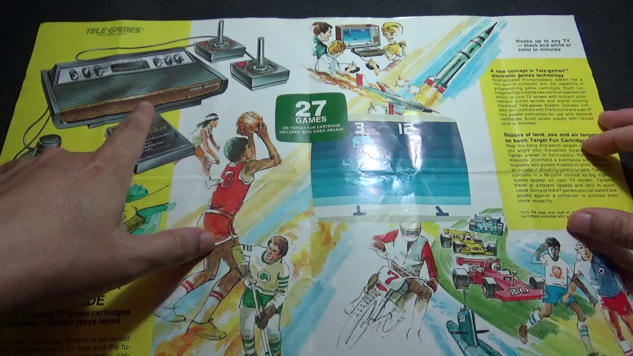 Publicidad de Sears Video Arcade (Agosto de 1977). - YouTube