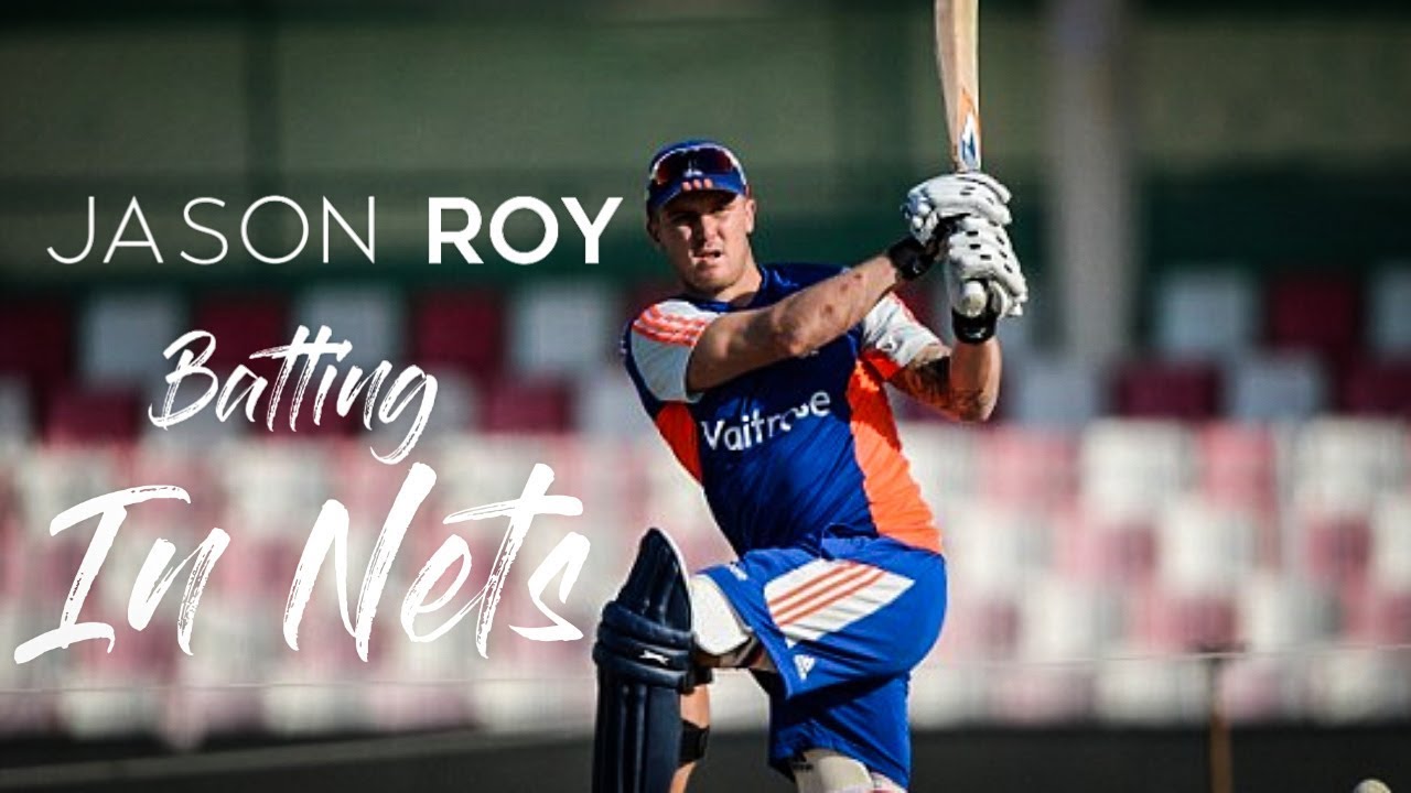 Jason Roy Batting Practice In Nets HD | Sport Blaster - YouTube