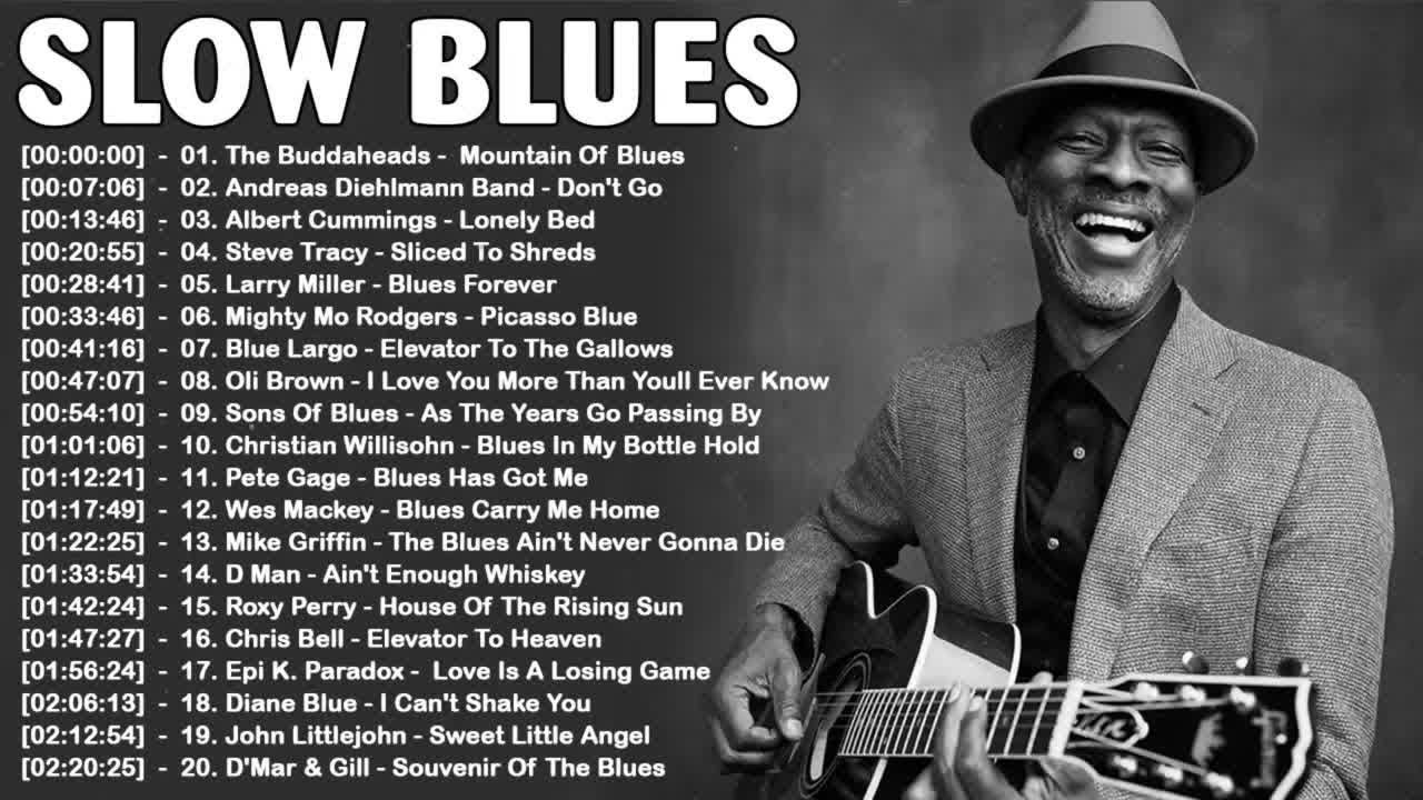 Slow Blues Music | Chicago Blues Guitar Music Playlist | Relaxing Blues ...