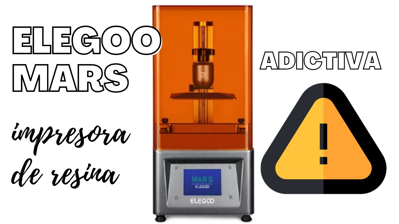 ⚠️CUIDADO, no podrás parar de imprimir. ️ELEGOO MARS ️ impresora 3D ...