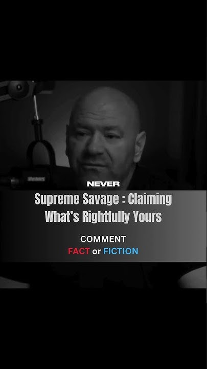 Supreme Savage : Claiming What’s Rightfully Yours - YouTube