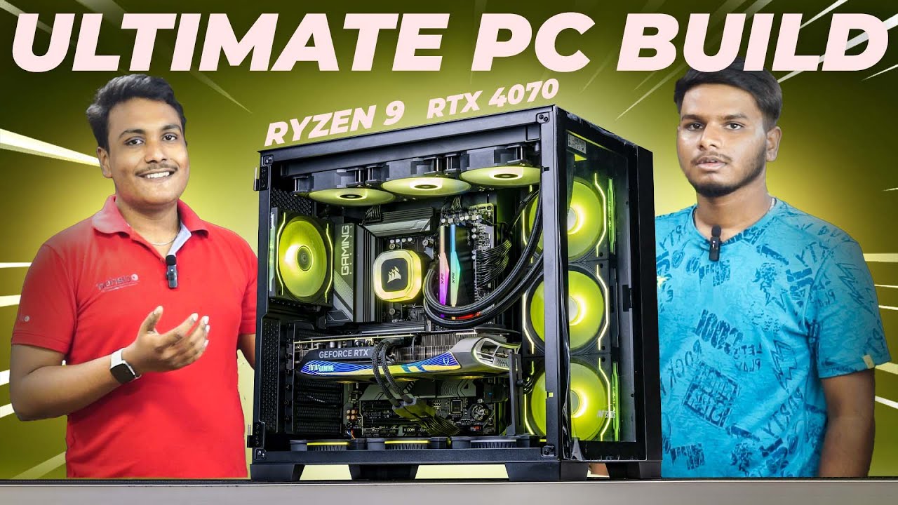 ULTIMATE LOOKS! | 2 LAKH RUPEES Gaming and Editing PC Build | Clarion ...