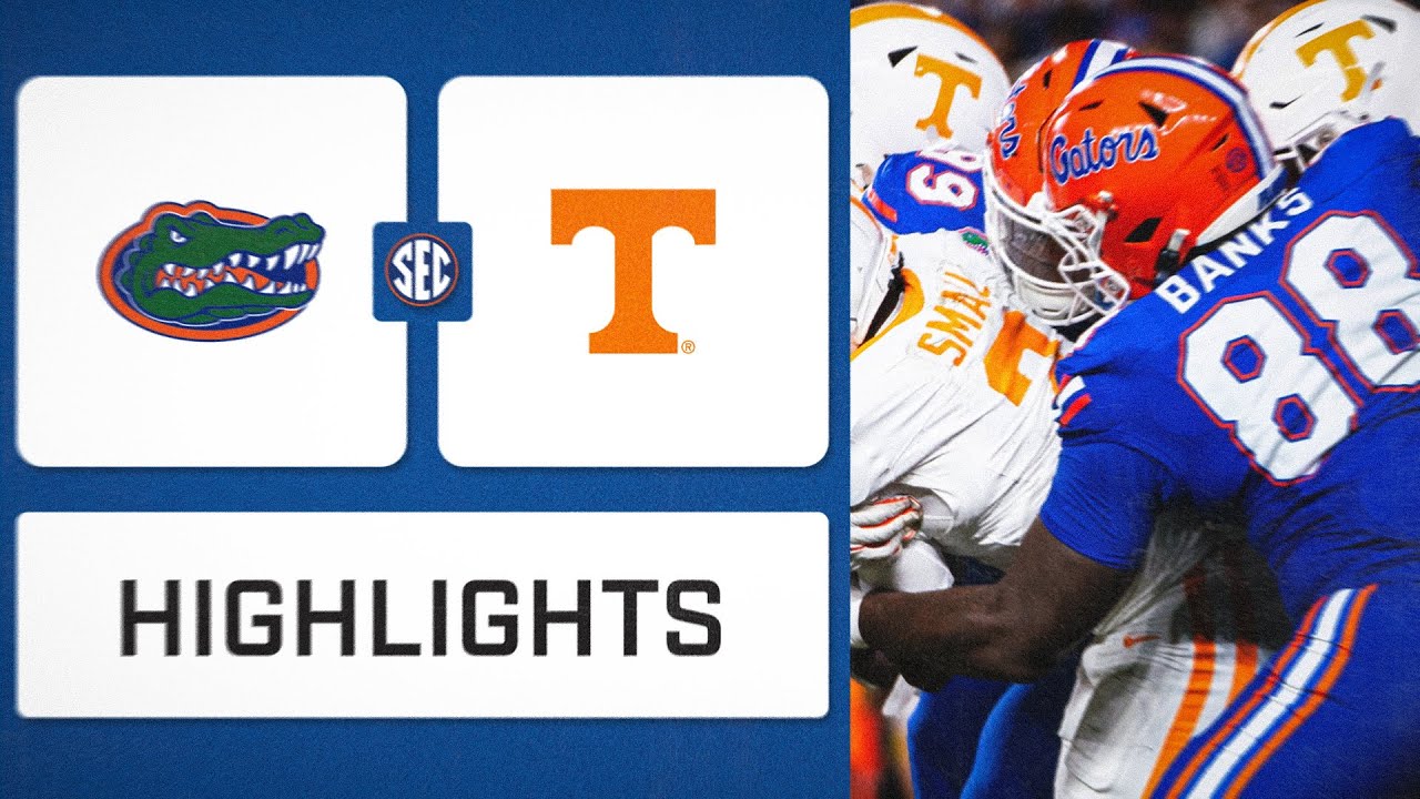 SEC Football: Tennessee at Florida Highlights - YouTube