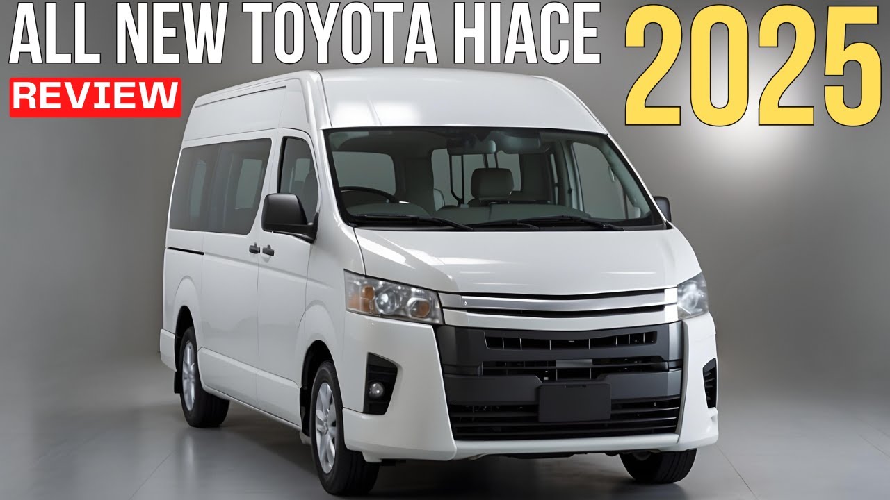 Amazing! 2025 All New Toyota Hiace Revealed - FIRST LOOK! - YouTube