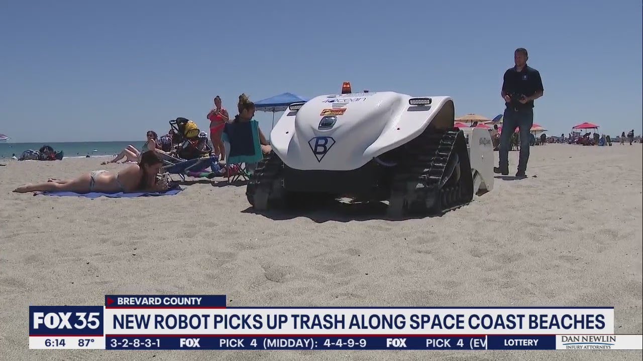 Meet Bebot, the robot helping to clean plastic and trash from Florida ...