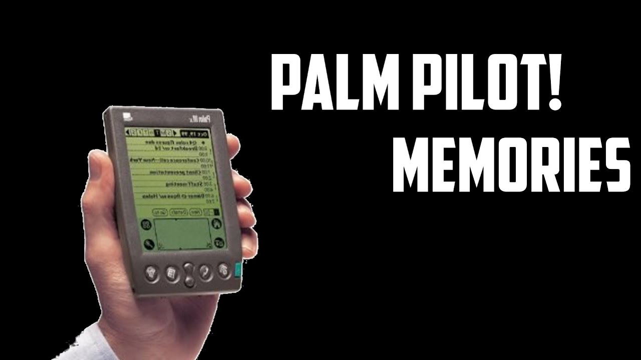 Palm Pilot Memories - YouTube