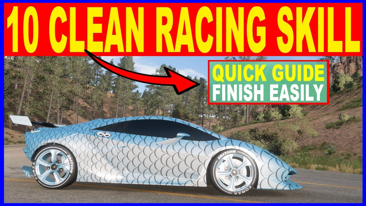 Forza Horizon 5 Horizon Open Sprint Clean Earn 10 Clean Racing Skill ...