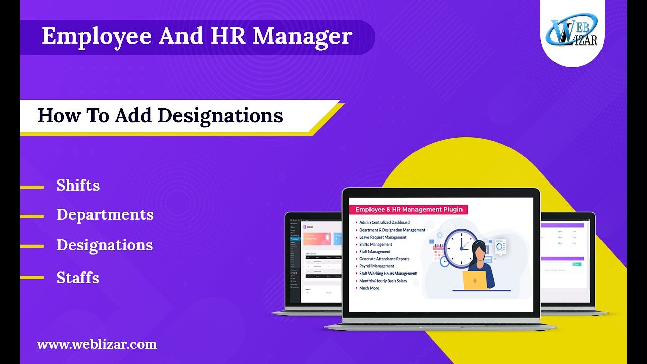 Adding Designation / Staffs in Employee and HR Manager WordPress Plugin ...