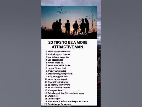 20 tips to be a more attractive man :) - YouTube