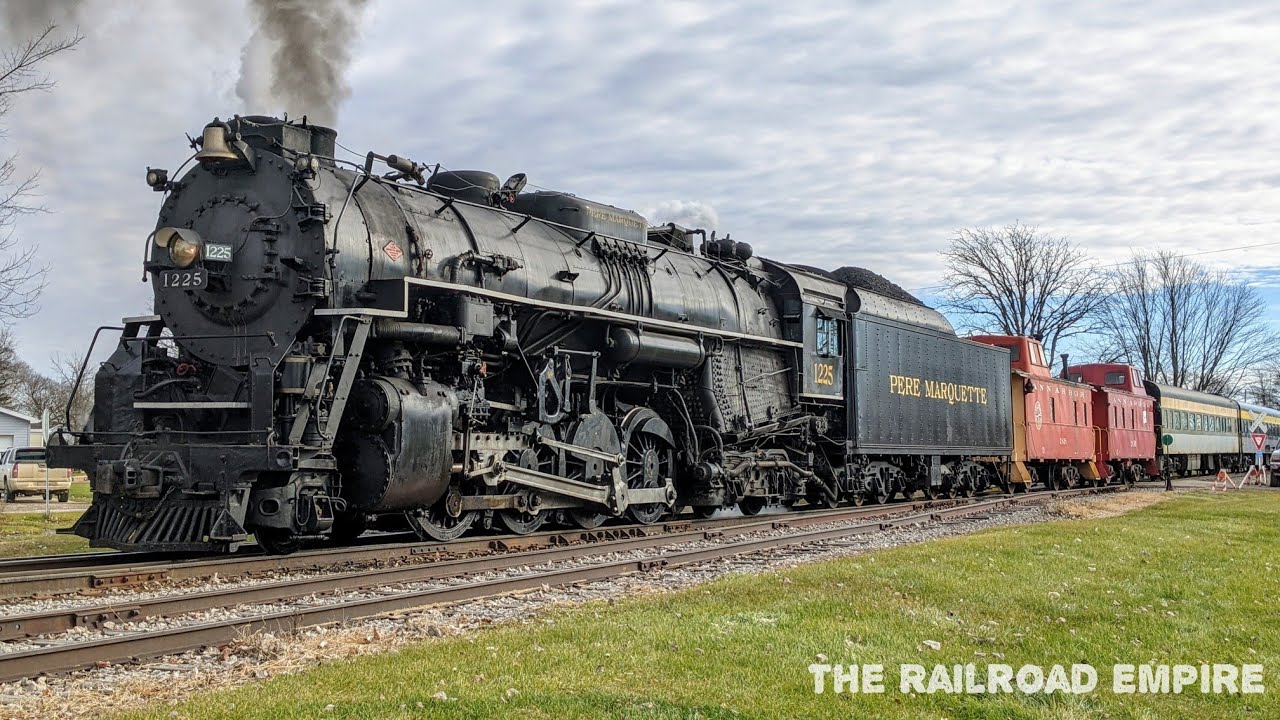 Pere Marquette 1225 in 4K! - YouTube