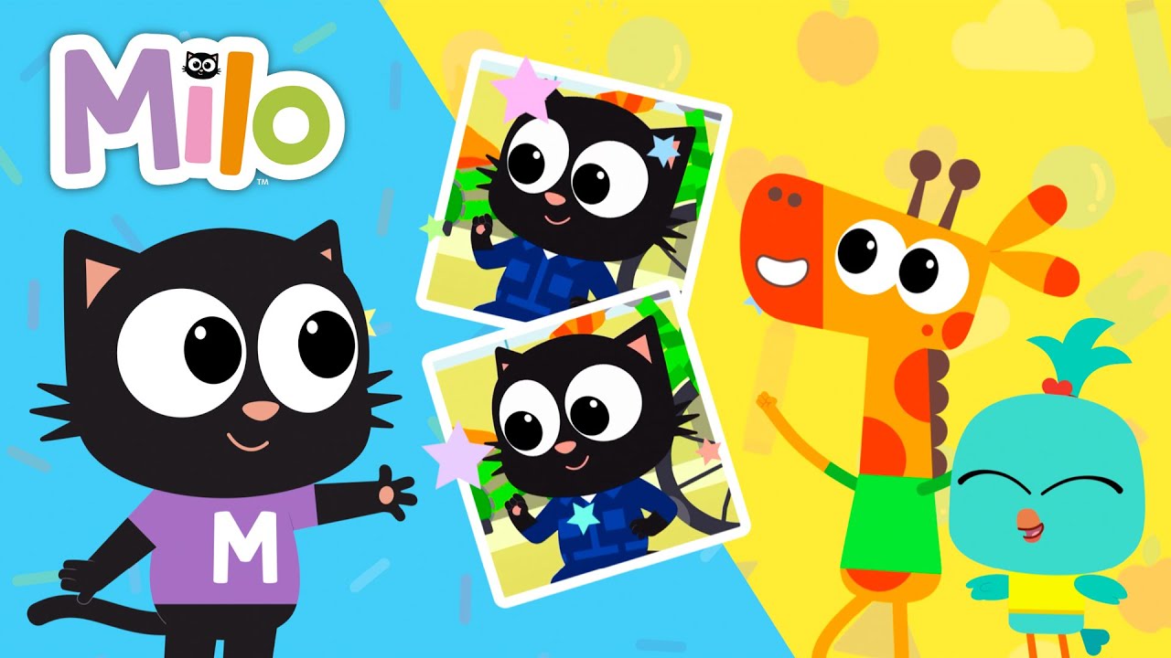 Play with Milo! Can you memorize the cards? #gamesforkids - YouTube