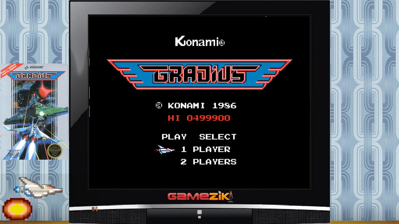 Gradius (Stage 1 part 2) - YouTube