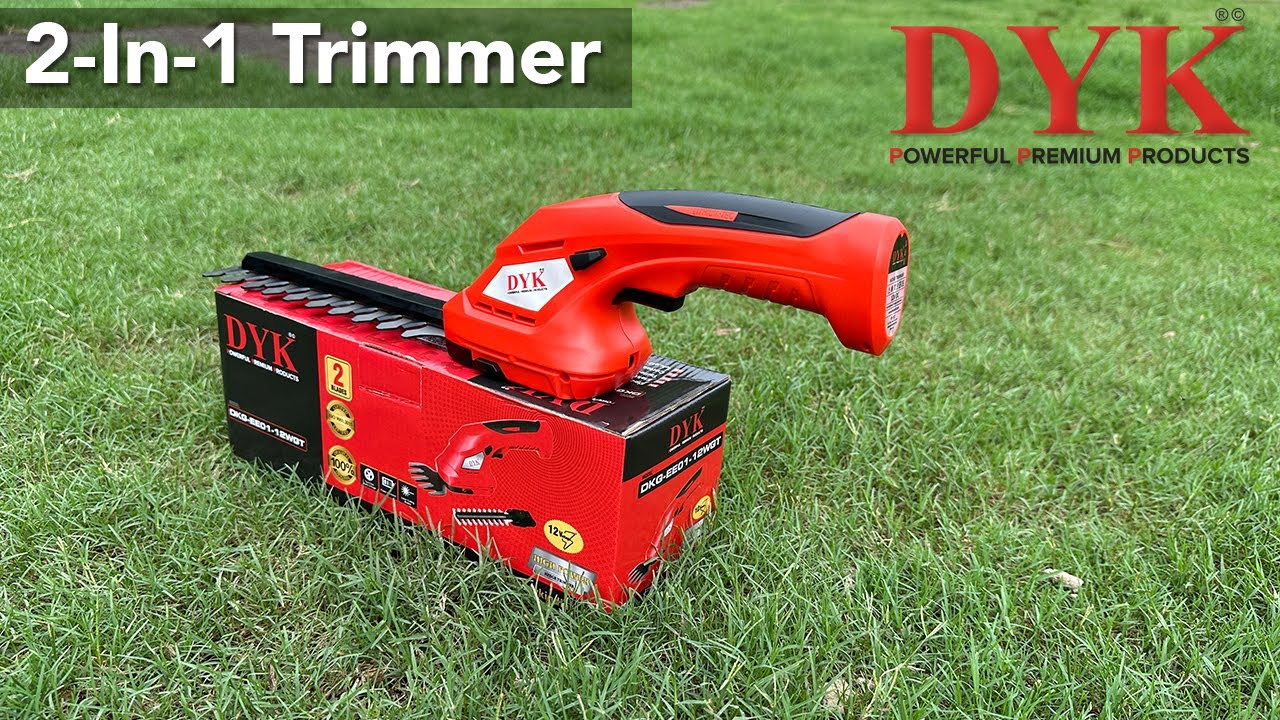 DYK Power Tools | Cordless Grass Trimmer | Industrial quality ...